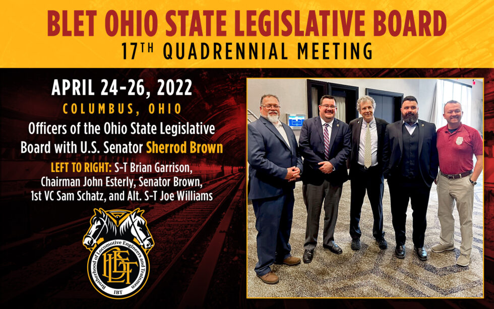 John Esterly elected Ohio State Legislative Board Chairman ...
