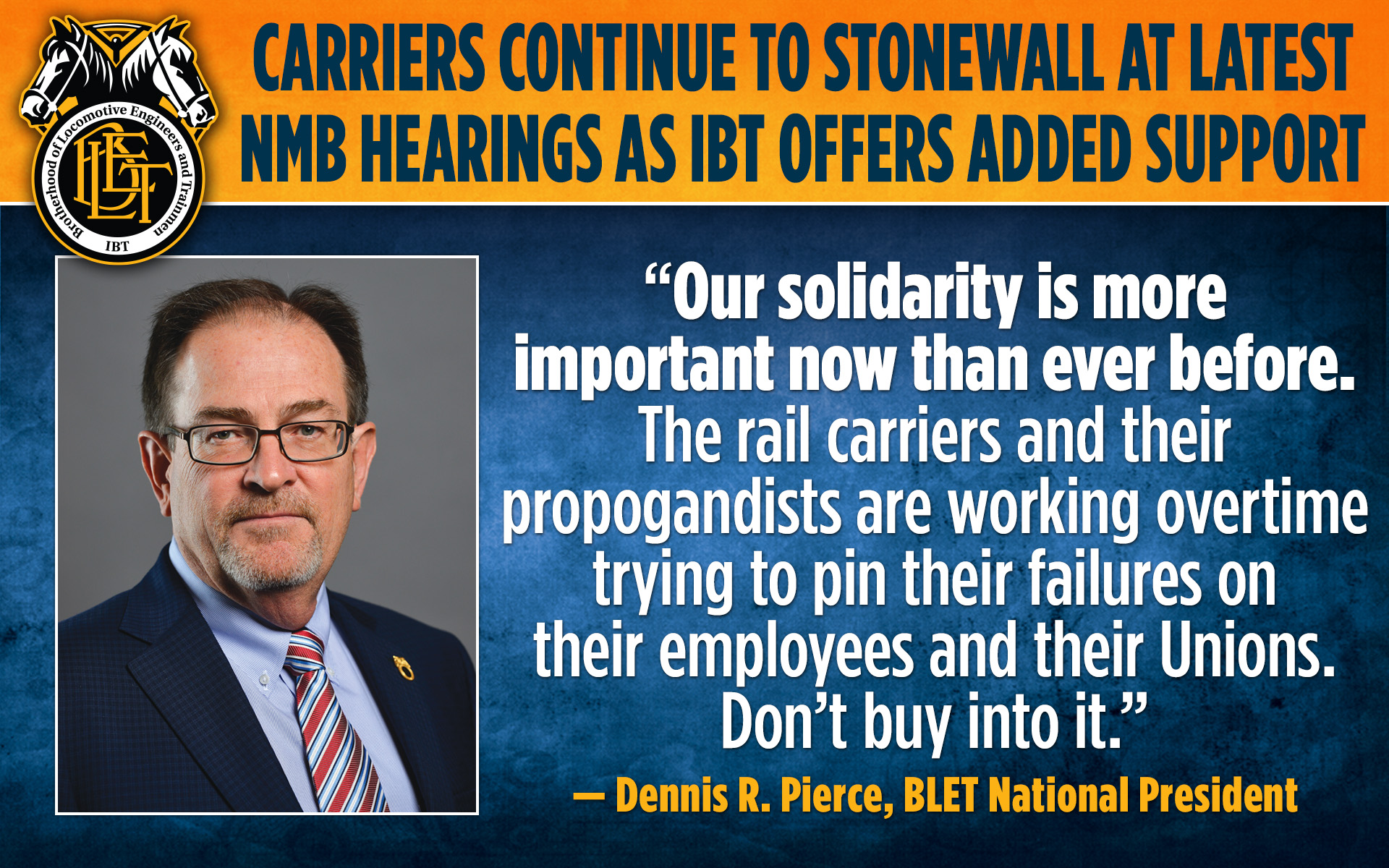 BLET Newsroom | Brotherhood of Locomotive Engineers and Trainmen