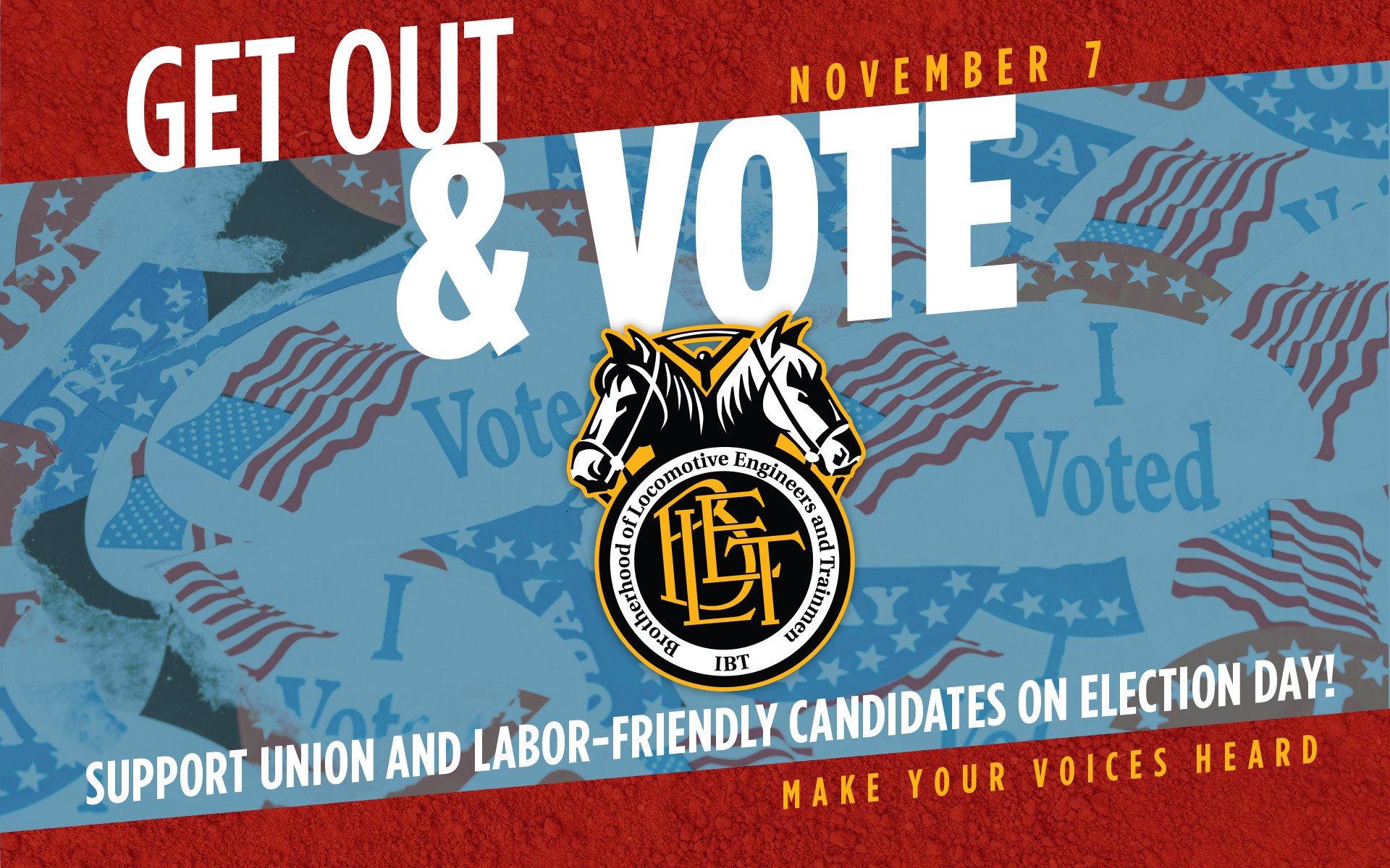 REMINDER: Get out and vote on Tuesday, November 7 - Brotherhood of ...