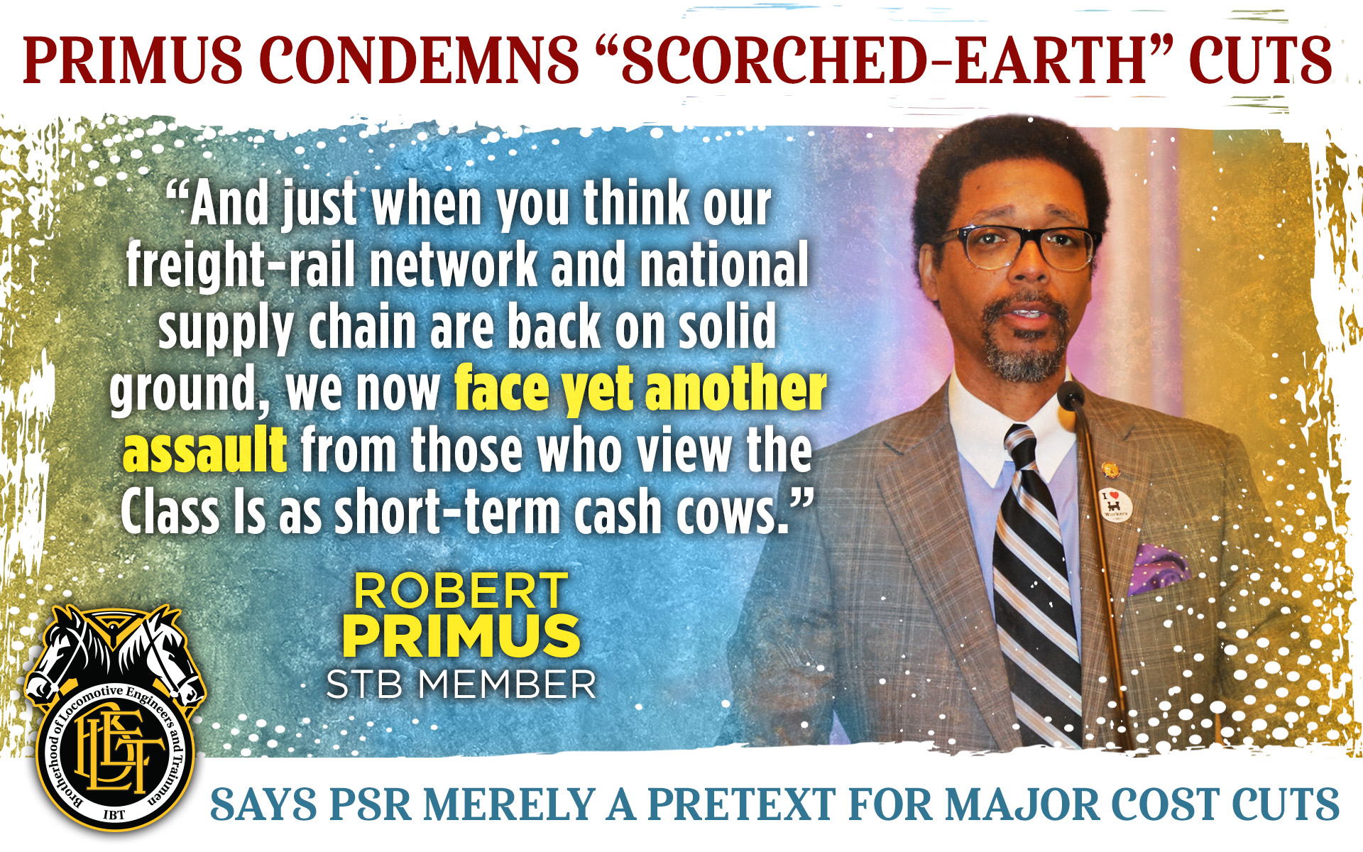 STB’s Robert Primus: Deja vu, all over again - Brotherhood of ...