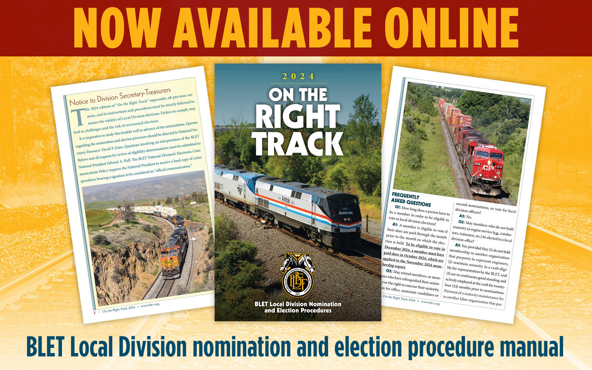 On the Right Track: 2024 Triennial Election manual now online ...