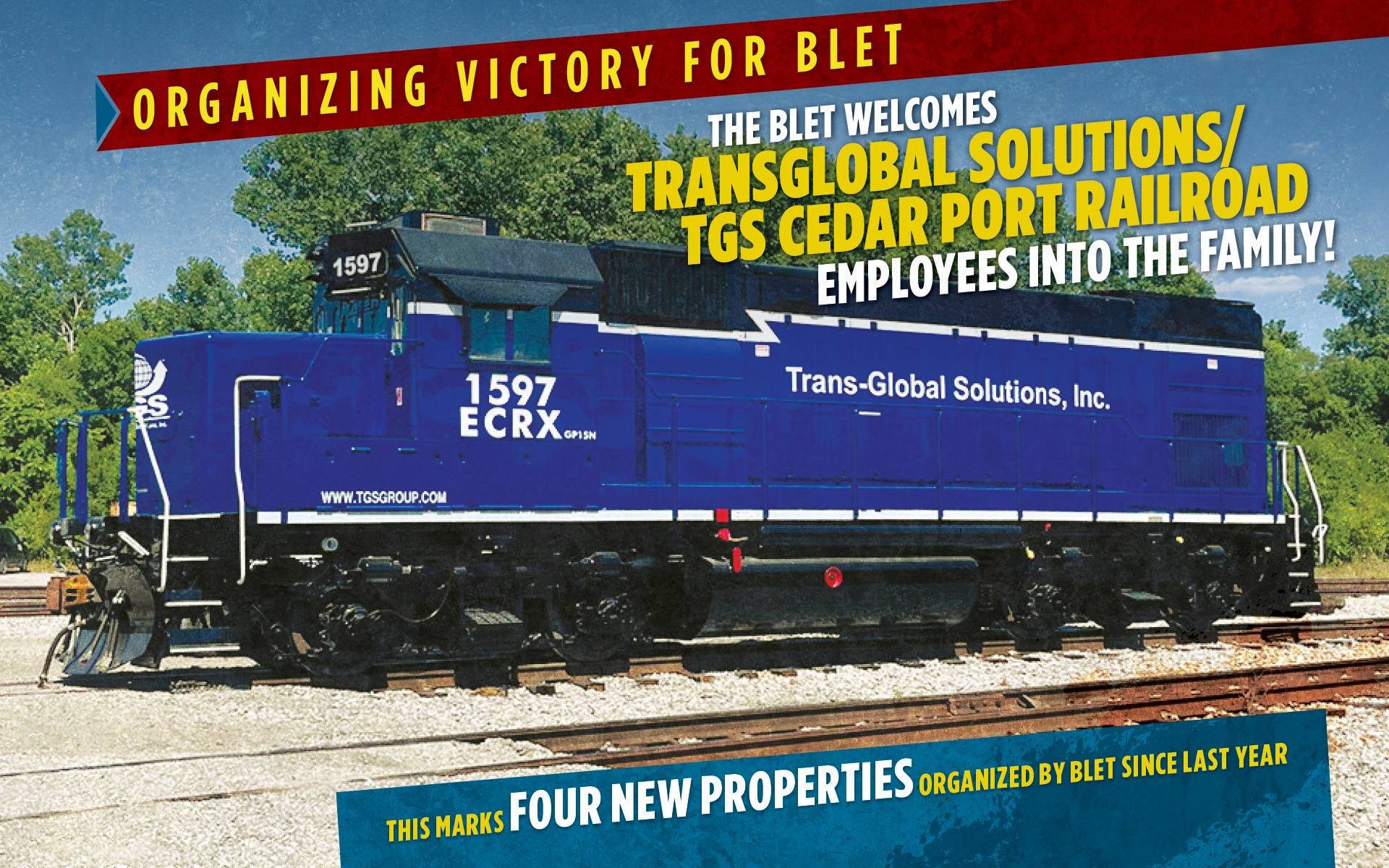Texas: BLET notches another short line organizing victory — third one ...