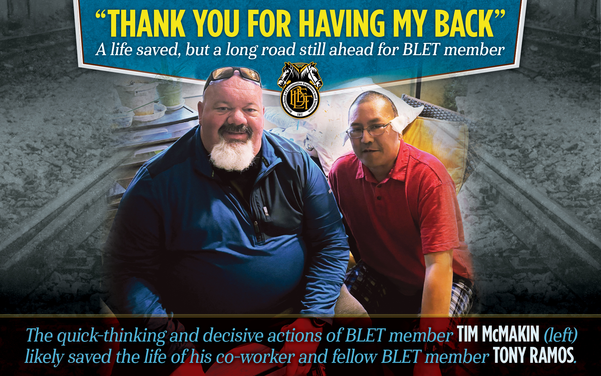 This holiday season a BLET family needs your generosity as a locomotive ...